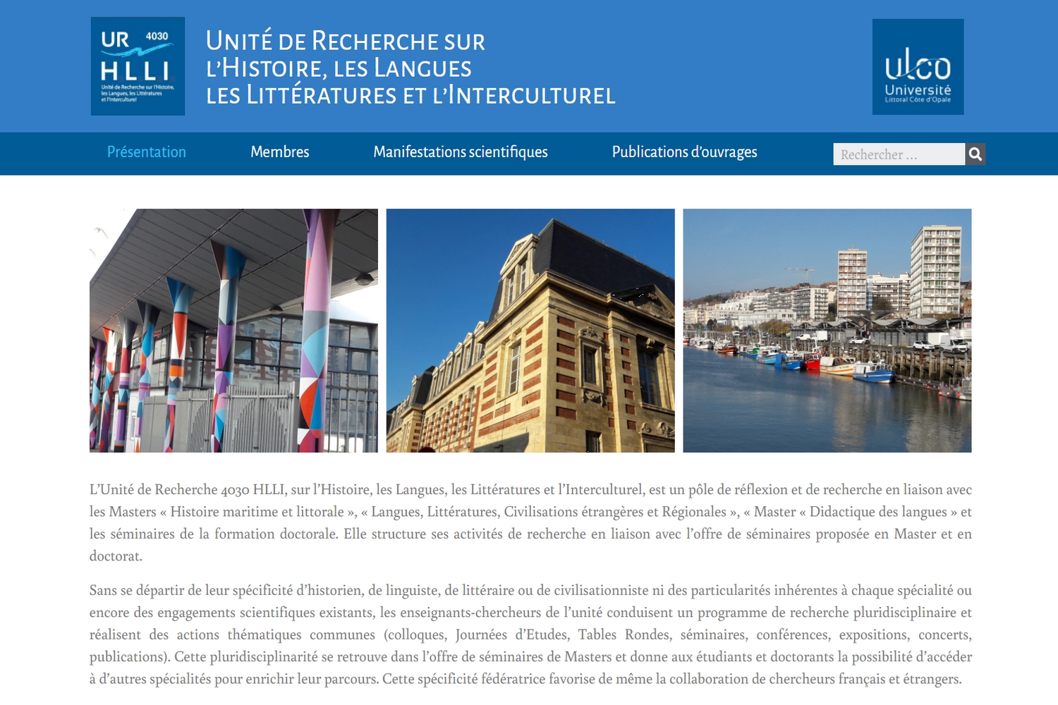 NOS SITES WEB – ULCO