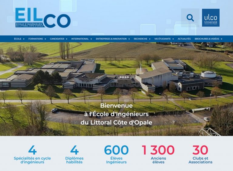 EILCO – École d’Ingénieurs du Littoral Côte d’Opale – NOS SITES WEB